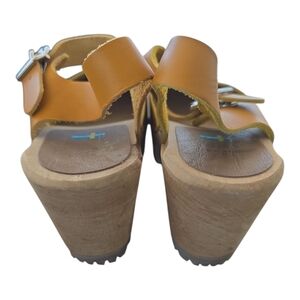 MIA | Shoes | Mia Abba Abby Leather Swedish Clogs Mustard Yellow ...